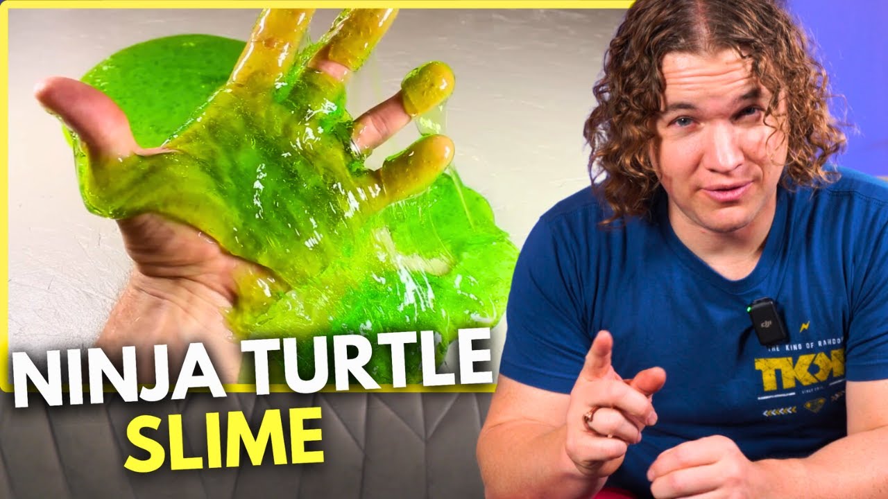 How to make Ninja Turtle SLIME?! | TKOR Reacts - YouTube