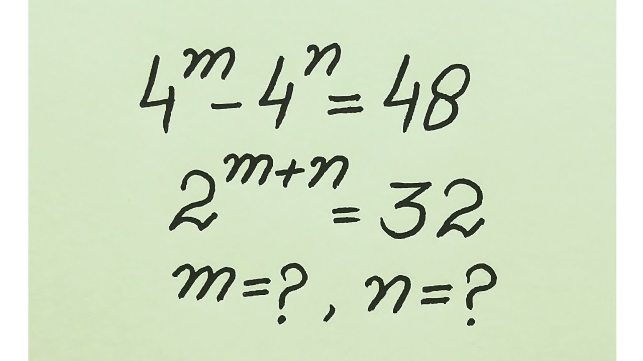 Germany l can you solve this exponential problem?? l Easy & Tricky ...