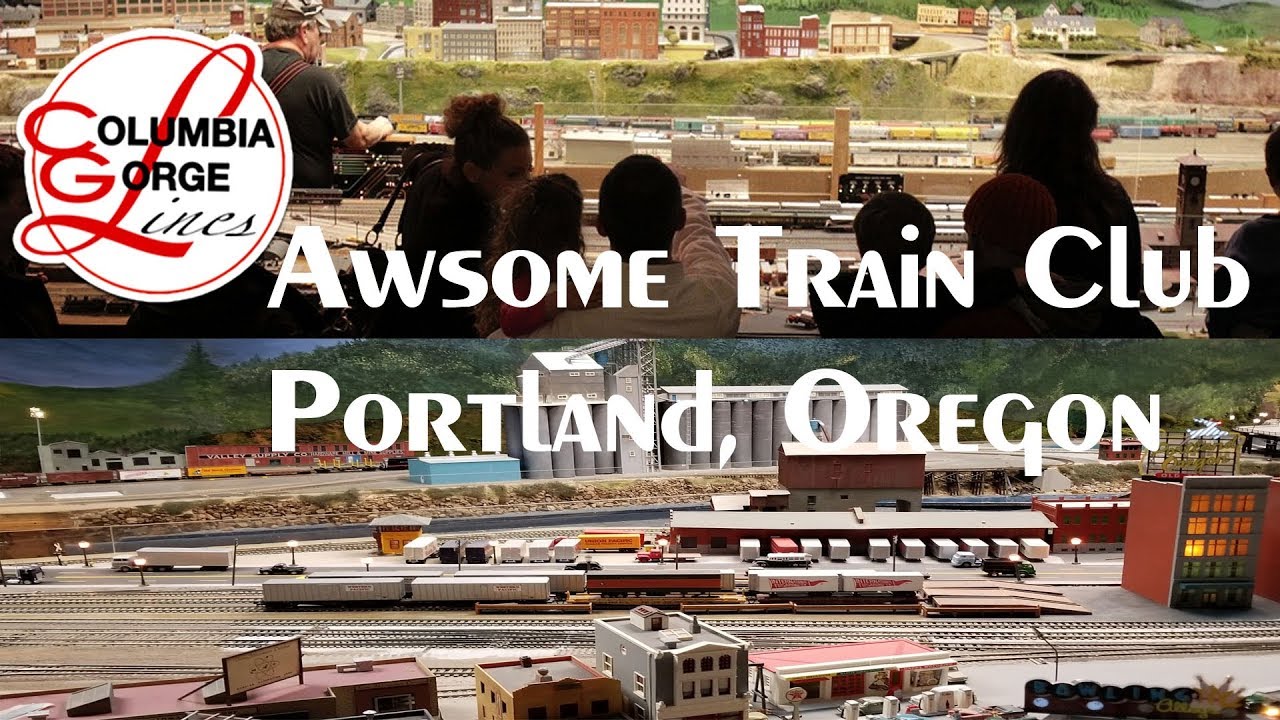 Columbia River Gorge Model Train Club – Holiday Open House - YouTube