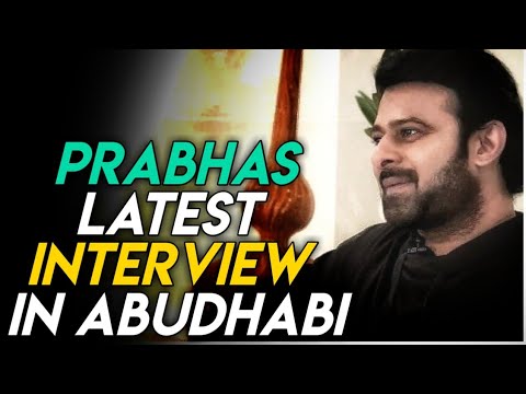 Prabhas Latest Interview Stills in AbuDhabi Dubai || SAAHO || - YouTube