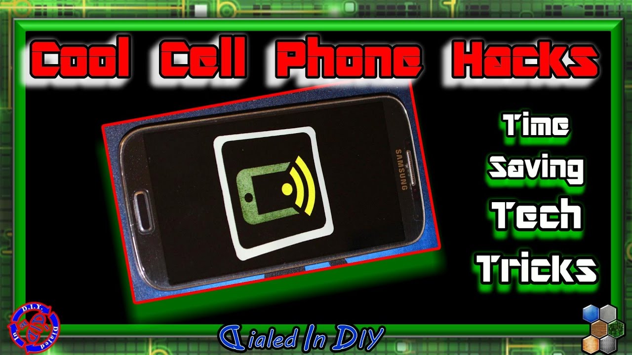 Amazing Cell Phone Tricks - Hack your phone with NFC - YouTube