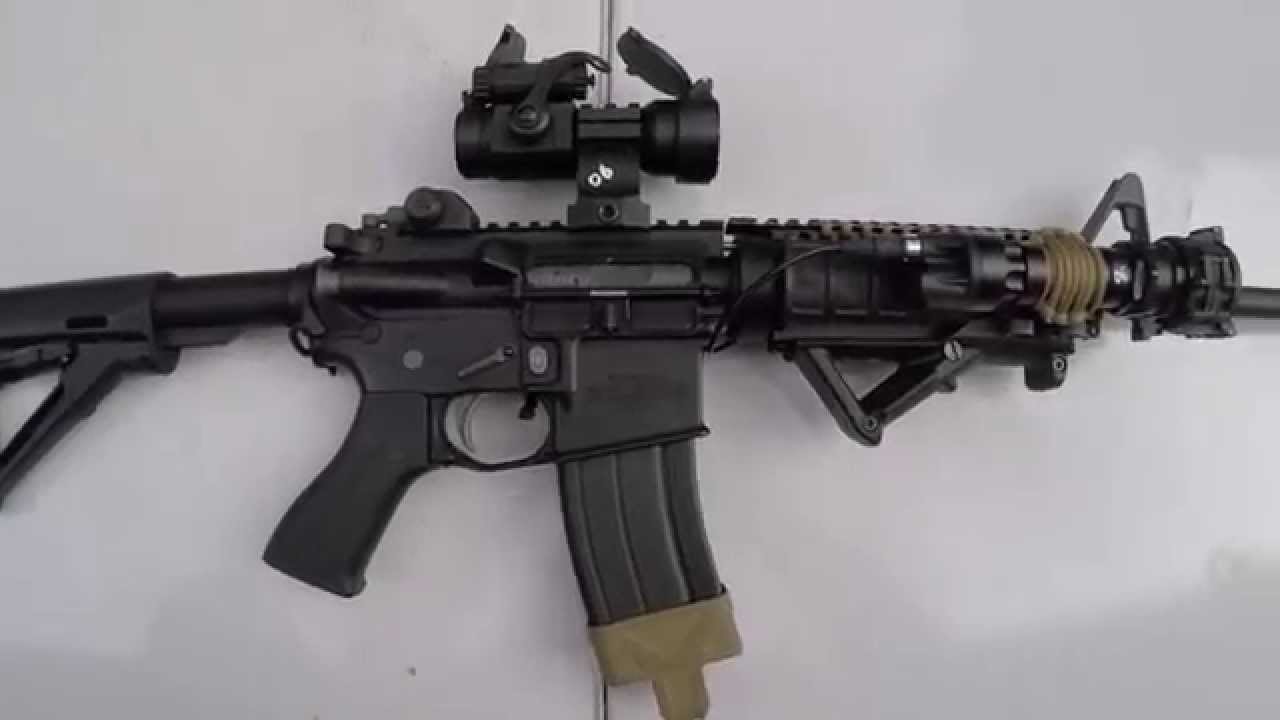 M4 G&P WOC AIRSOFT - YouTube