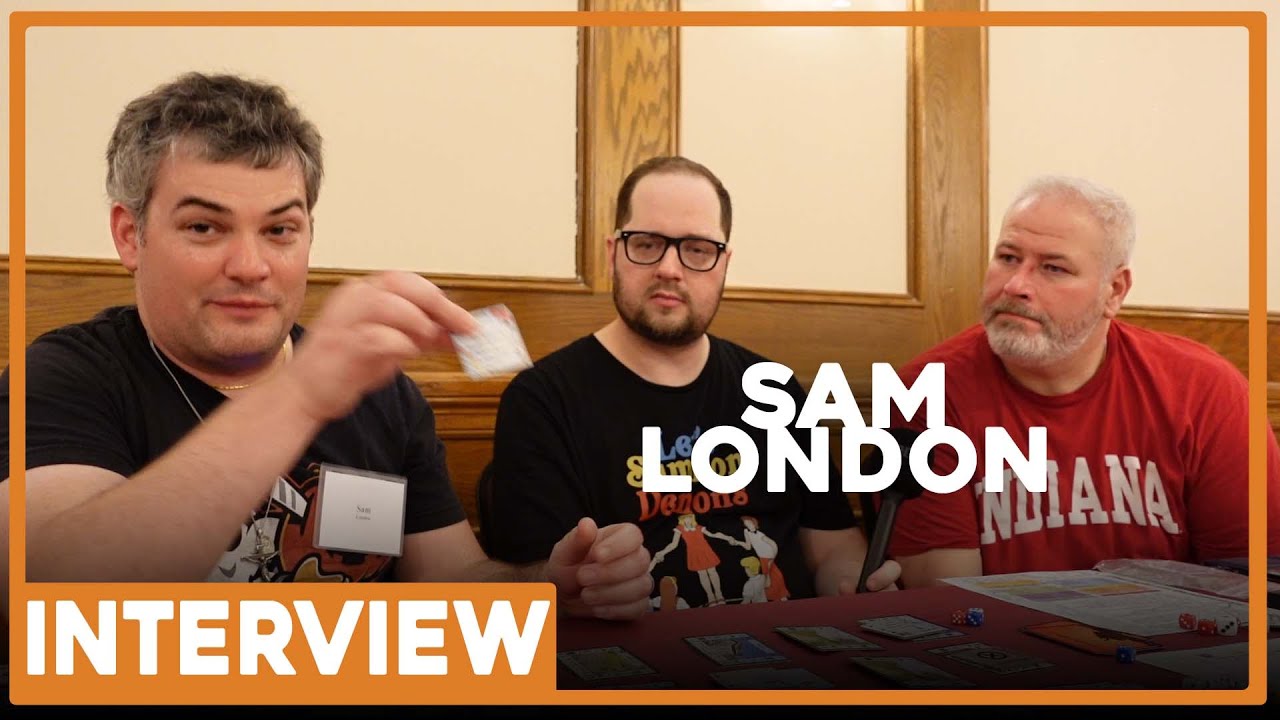 Designer Interview | Sam London | The Players' Aid - YouTube