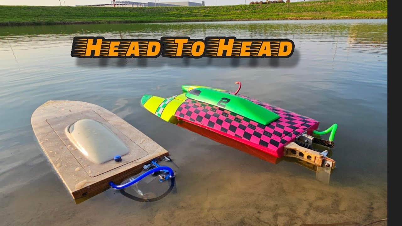 DIY RC boat battle: Mini Mono vs. Mini Hydro. Which one wins? - YouTube