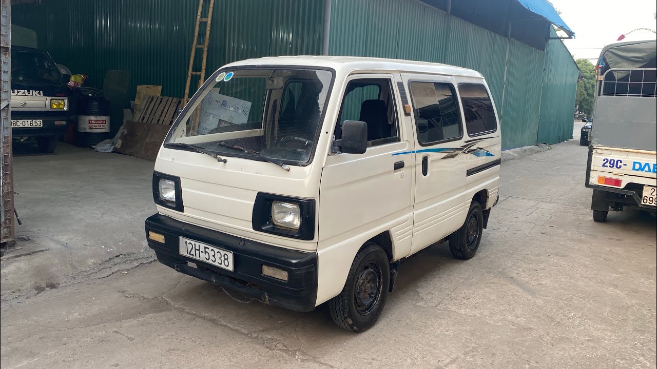 Xe suzuki cóc 7 chỗ đời 1997 bks 12H-5338 , đã bọc lại ghế -đẹp .Liên ...