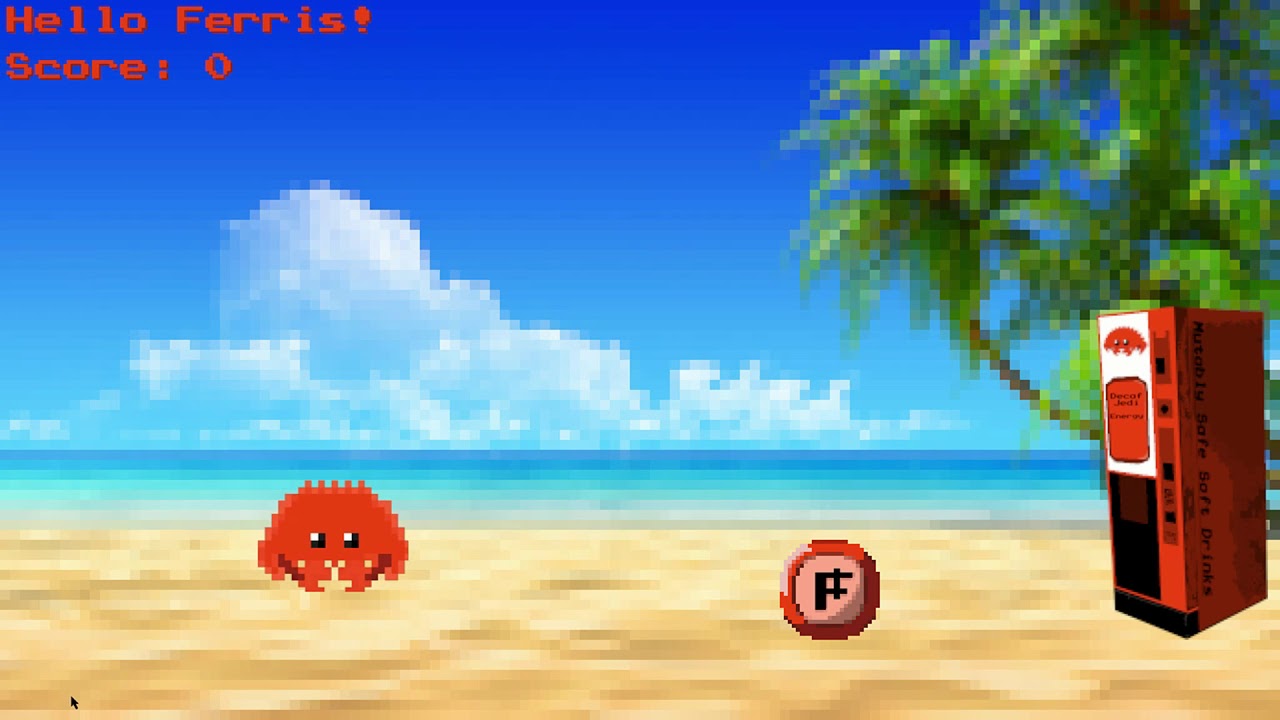 Rust: Ferris 2D Demo - YouTube
