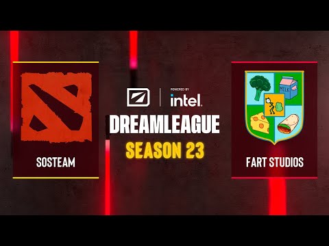 Dota2 - SoSteam vs Fart Studios - Game 1 - DreamLeague Season 23 - CQ - NA