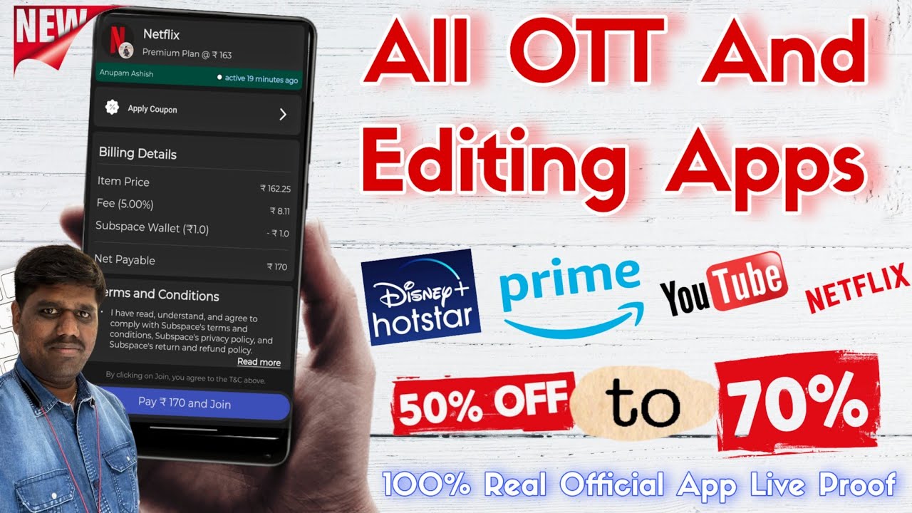 Get All OTT Subscription only at ₹50 🔥 | Amazing APP 🔥 | Subspace | Try ...