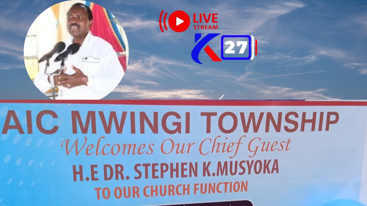 LIVE! AIC Mwingi Township - Kasina, Kitui County - YouTube