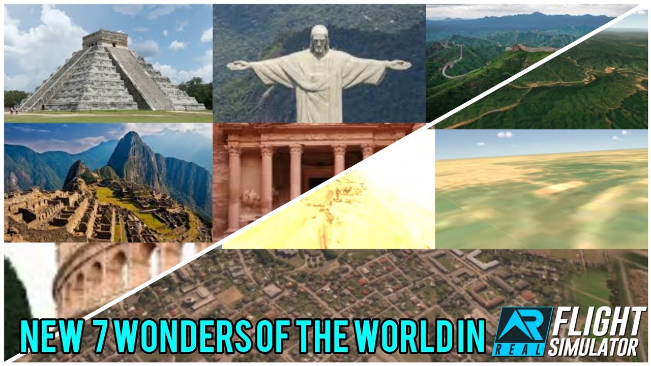 I VISITED The NEW 7 Wonders of The World In RFS - YouTube