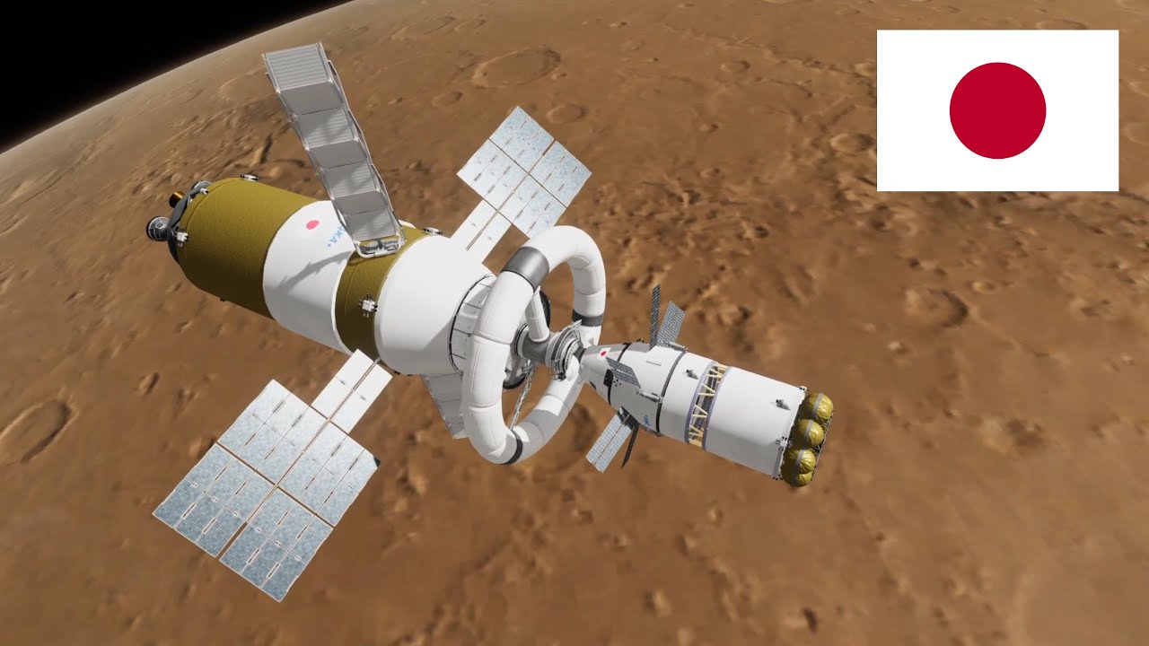Japanese Crewed Mission to Mars (2033) | KSP RSS/RO | JAXA+ "Kagutsuchi ...