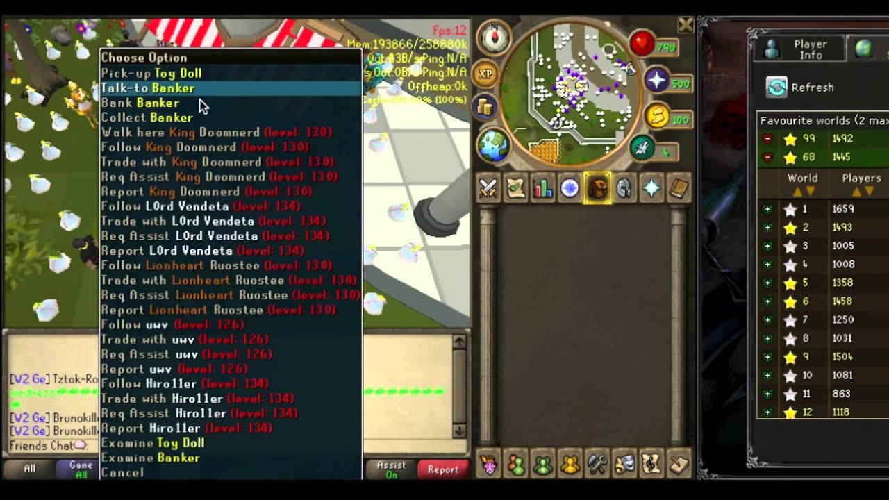 Runescape World 2 Crash Event ~ Toy Doll Madness - YouTube