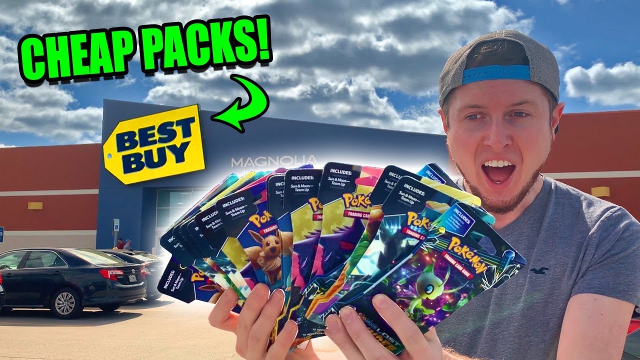 Buying CHEAP POKEMON CARDS at Best Buy ⭐ GX ULTRA RARES from Opening ...