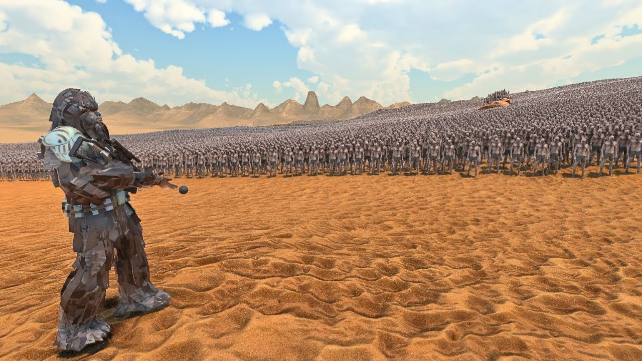 SW WOOKIE WARRIOR vs 1,000,000 NAZI ZOMBIES !! | Ultimate Epic Battle ...