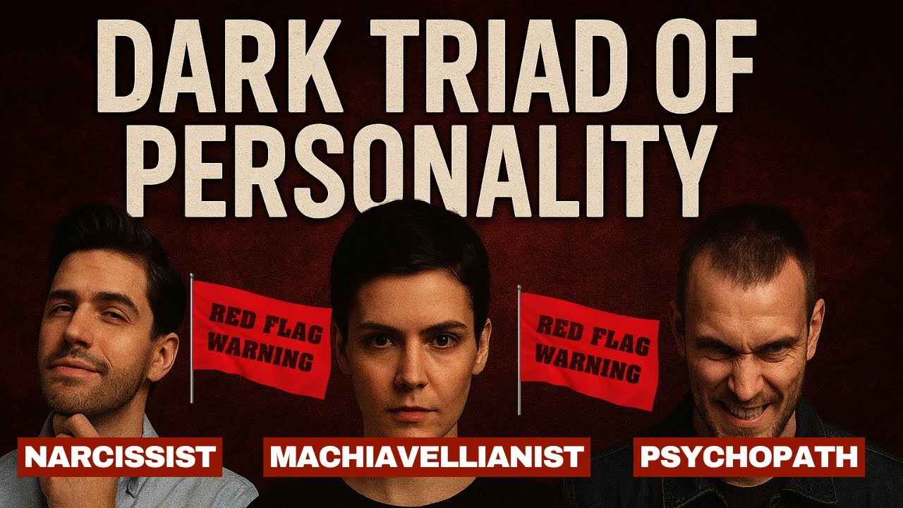 Dark Triad Personality Types | How to Spot these Red Flags - YouTube