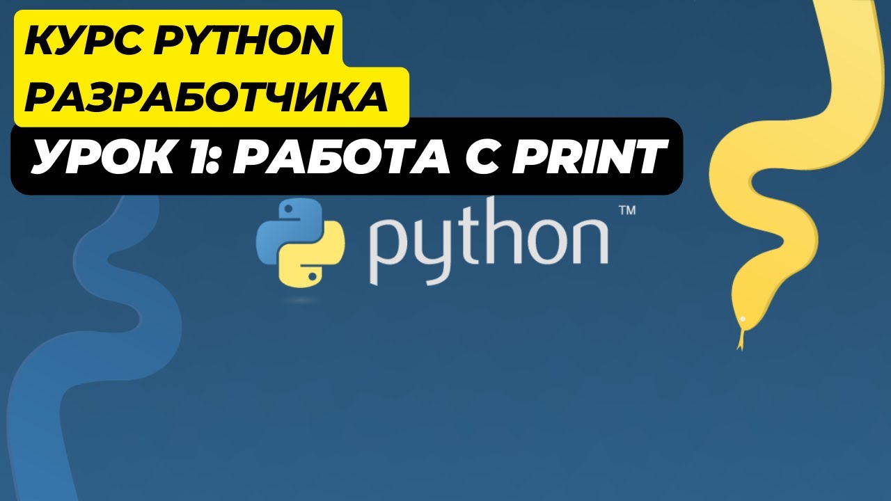 Уроки Python с нуля 1 Первая программа Youtube