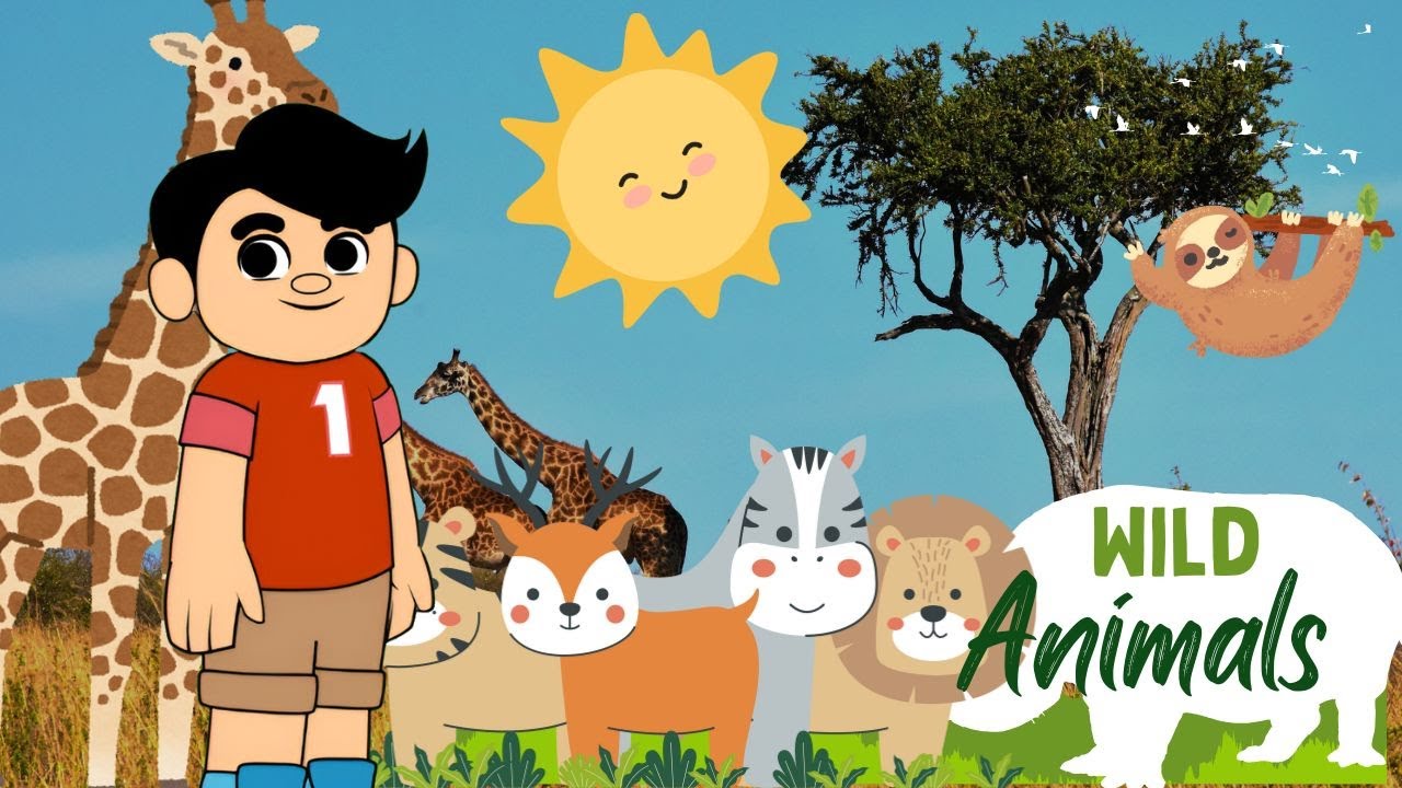 Amazing Wild Animal Facts for Kids! | Fun Learning with Zebo and Friend ...