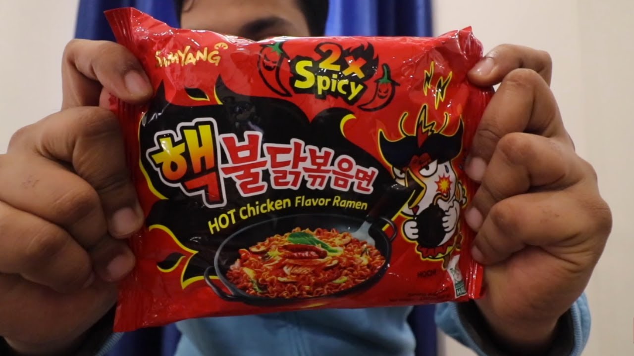 Nuclear Fire Noodles Challenge|2x Spicy| Ultimate Noodle Challenge🔥🔥🔥 ...
