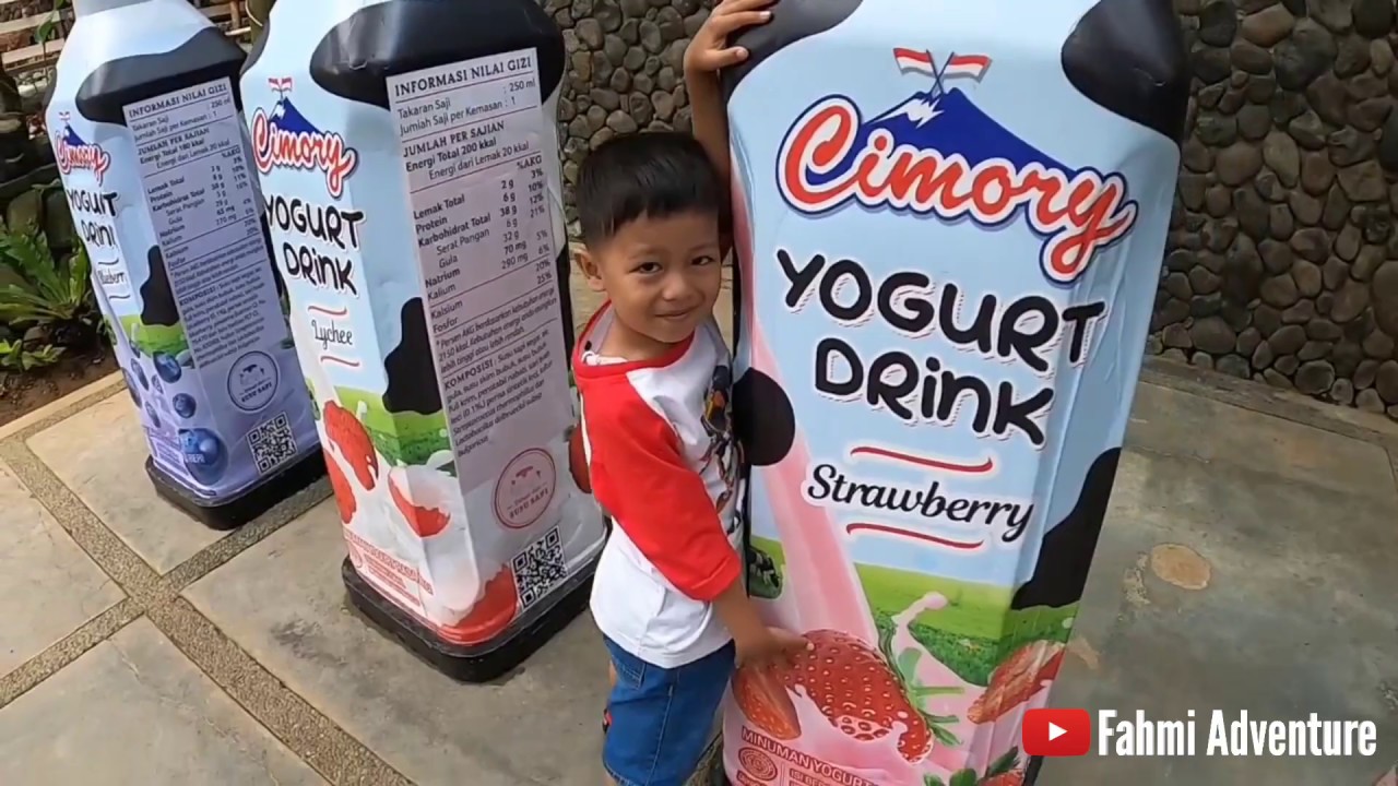 Jalan Jalan ke Cimory Riverside Puncak - Melihat Sapi Cimory | Part 2 ...