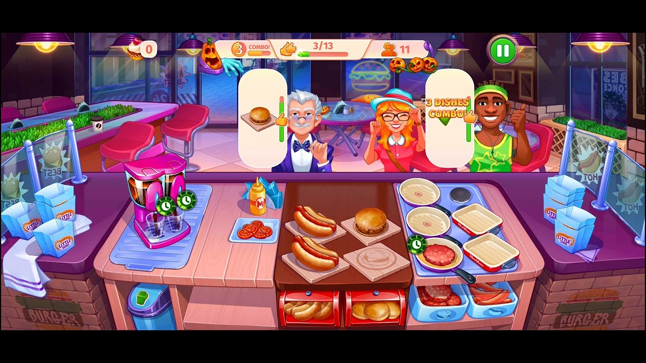 Cooking Craze Level 19-21 - YouTube