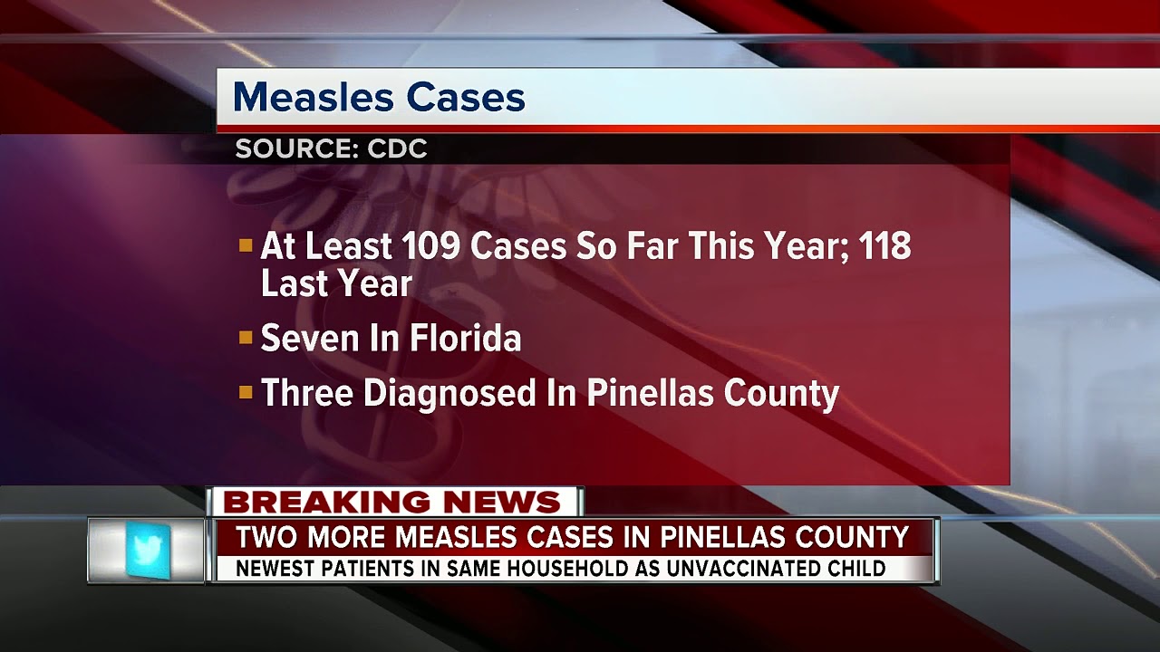 Measles outbreak reported in 21 states, including Florida, according to ...
