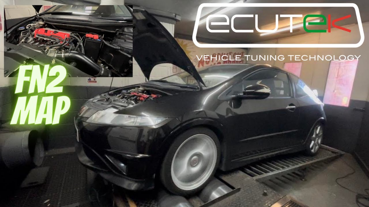 Honda Civic FN2 RRC Inlet Manifold is the Key - Ecutek Remap - YouTube