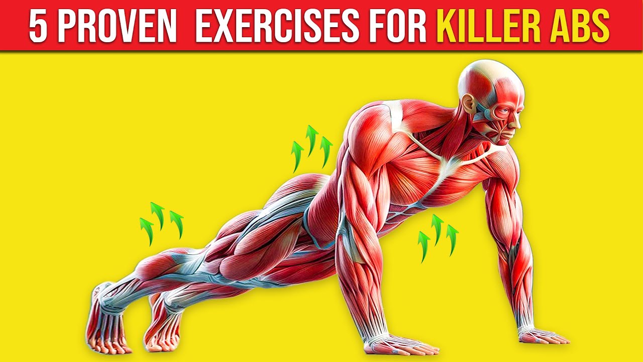 The 5 Best Ab Exercises To Build A Perfect 6 Pack (GET SUMMER READY ...