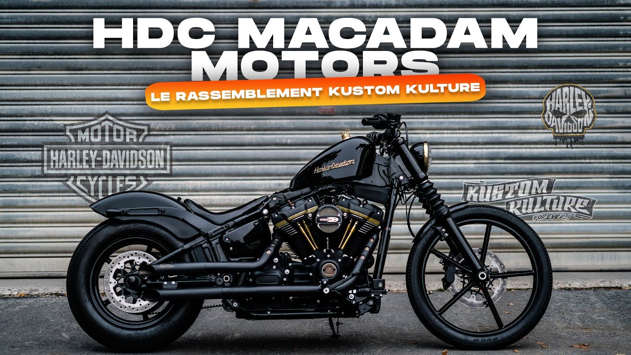 Rassemblement HDC MACADAM MOTORS - Hangar 01 - IMMERSION dans la KUSTOM KULTURE - MBDP - YouTube