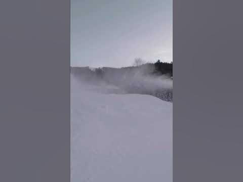 Snow Piling up at the ski resort, New trails to open for skiing #skiing ...