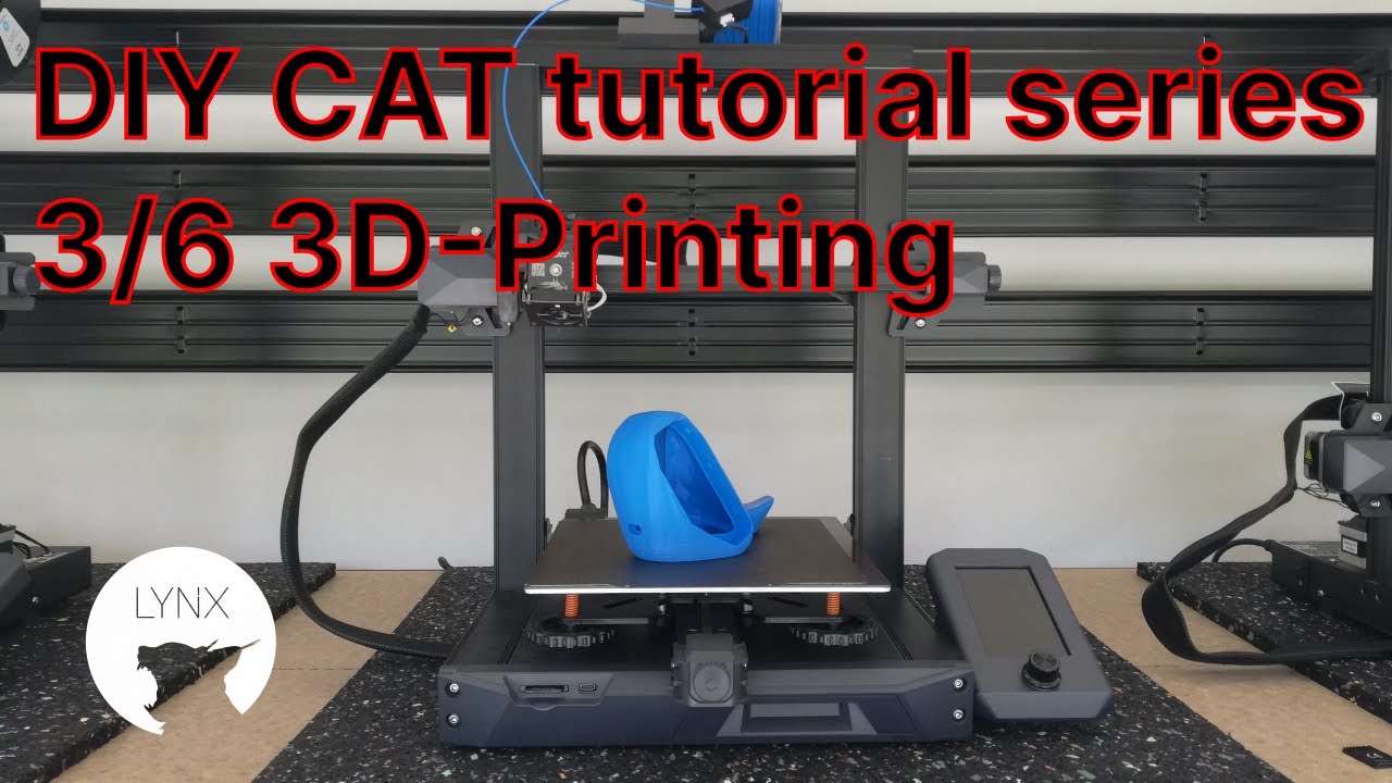 DIY CAT tutorial series - 3/6 3D-Printing - YouTube