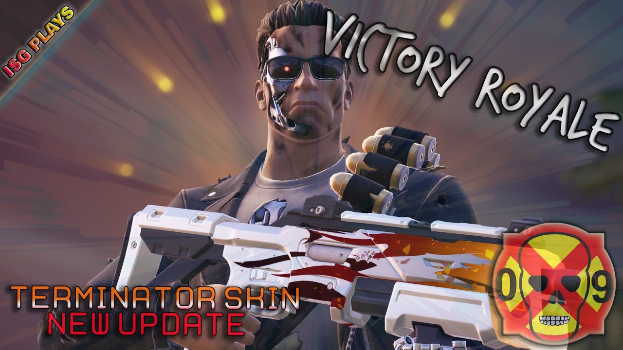 The Terminator Skin NEW FORTNITE UPDATE, Watch me buy, play and get a ...