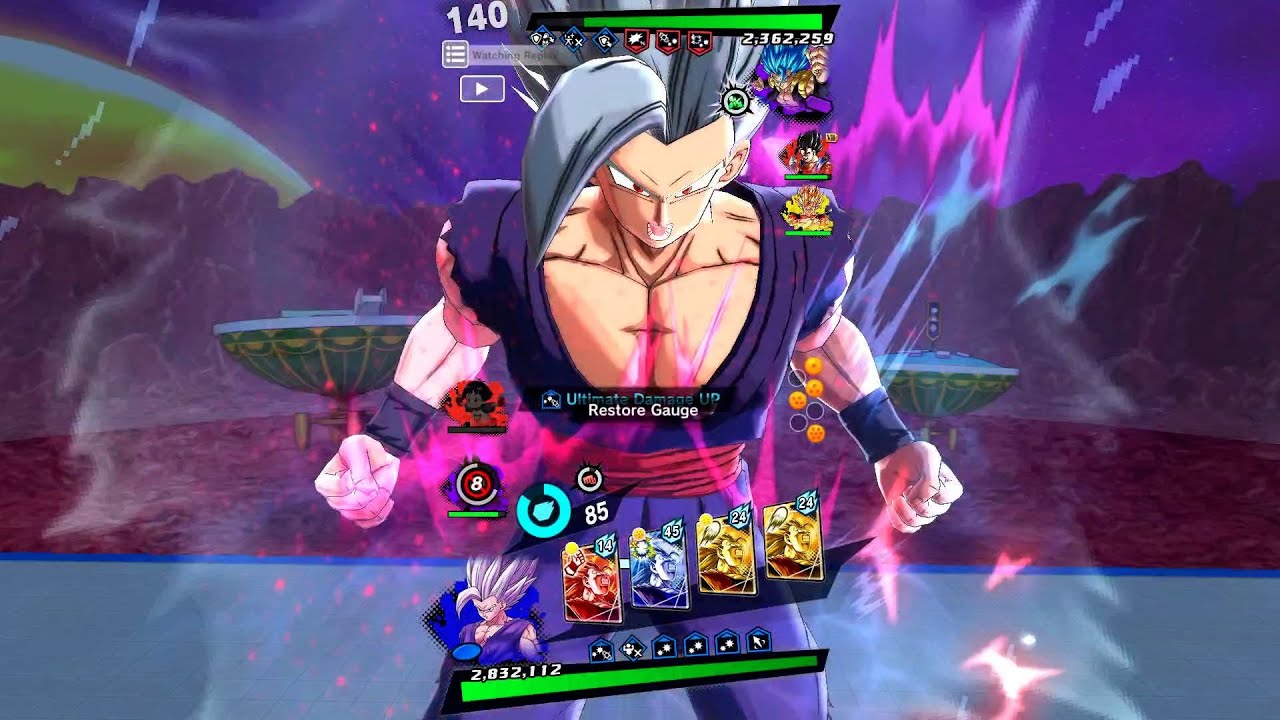 Beast Gohan & Revival Gohan on Full-Screen Landscape Mode !!!-Dragon ...