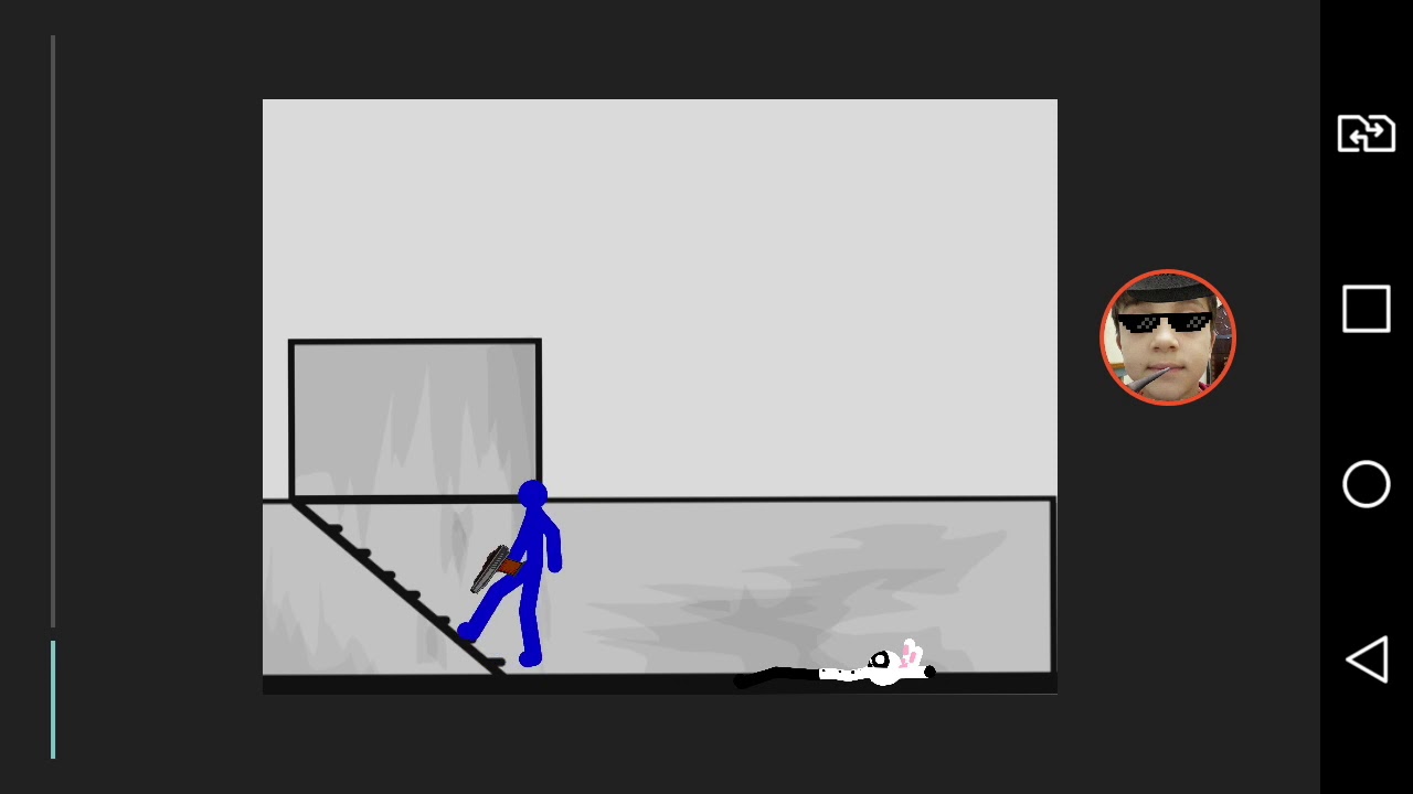 Stickman VS Bad Rabbit Man - YouTube