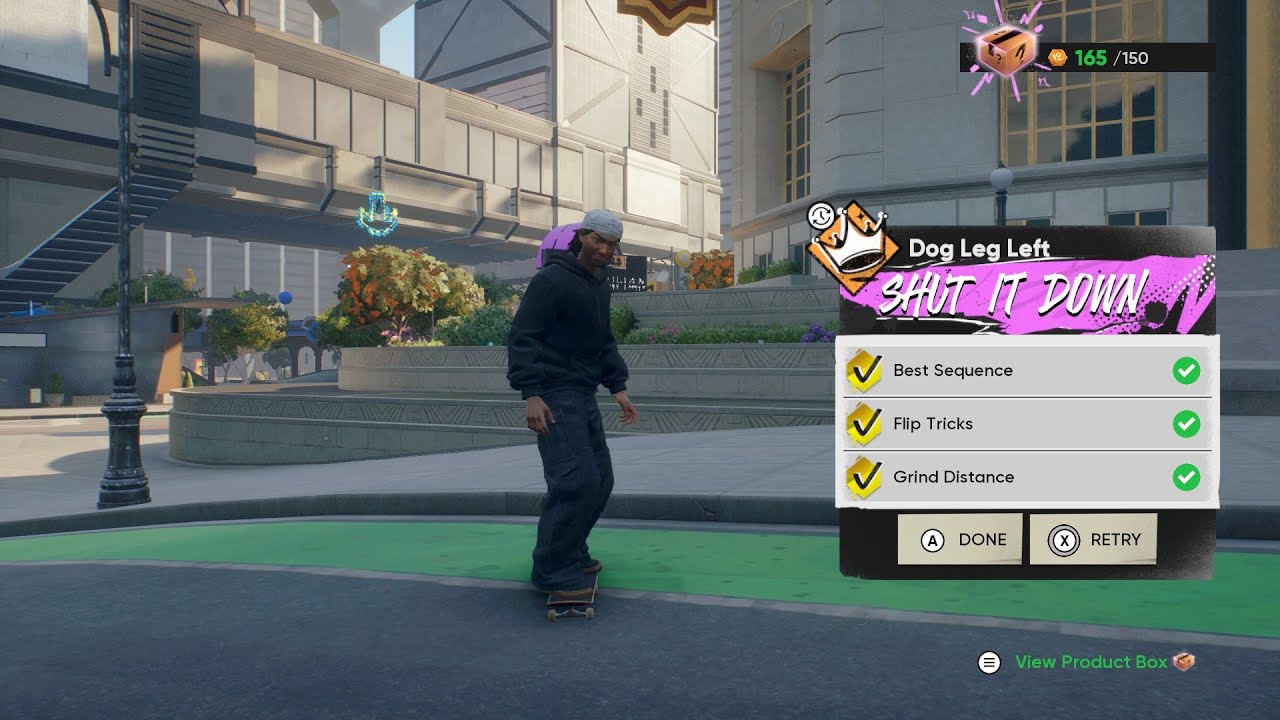 Skate 4 - Dog Leg Left Amateur Challenge - YouTube