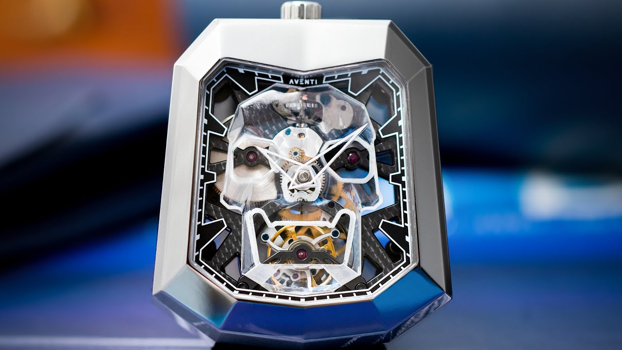 A New Sapphire Skull Watch You Didn't Expect! The Aventi A13-01 Ghost ...