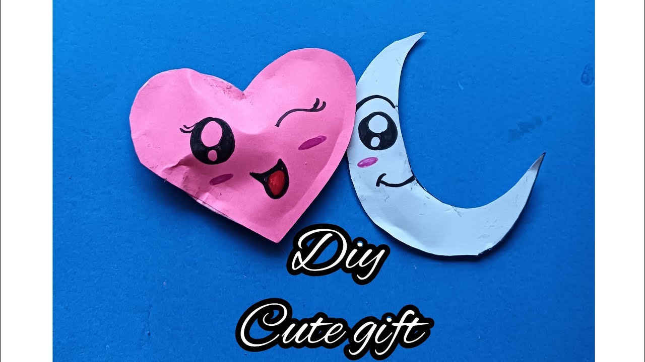 diy cute gift/ diy gift idea for kids/ gift idea with paper - YouTube