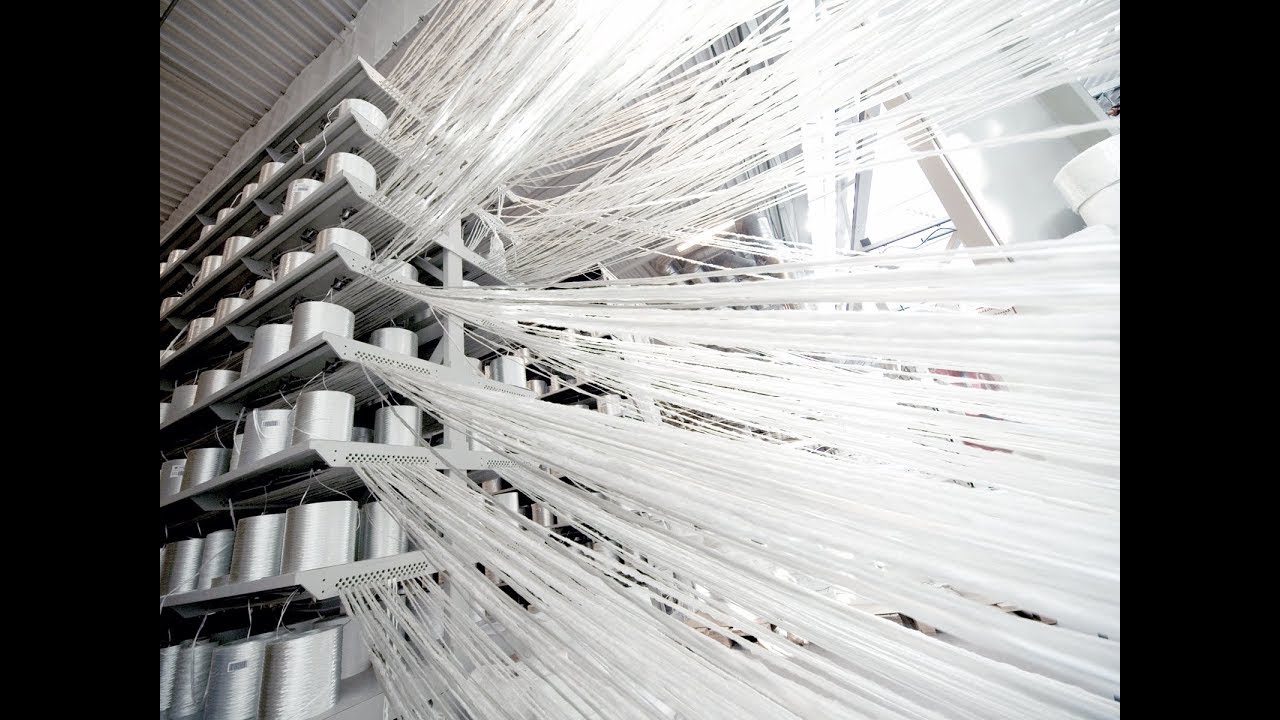 Pultrusion at Fiberline Composites A/S - YouTube