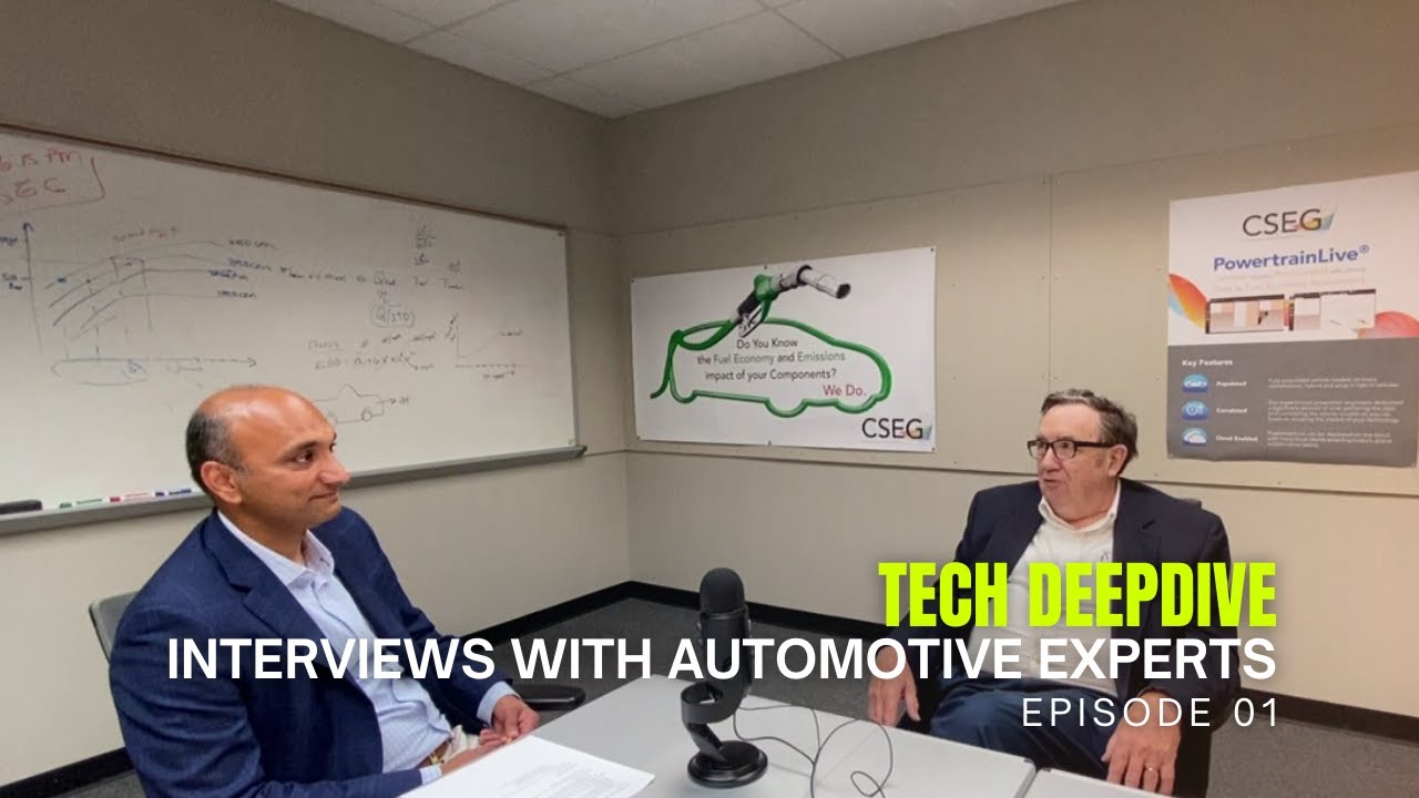 Tech Deepdive: Interviews with Automotive Experts - Episode 01 - YouTube