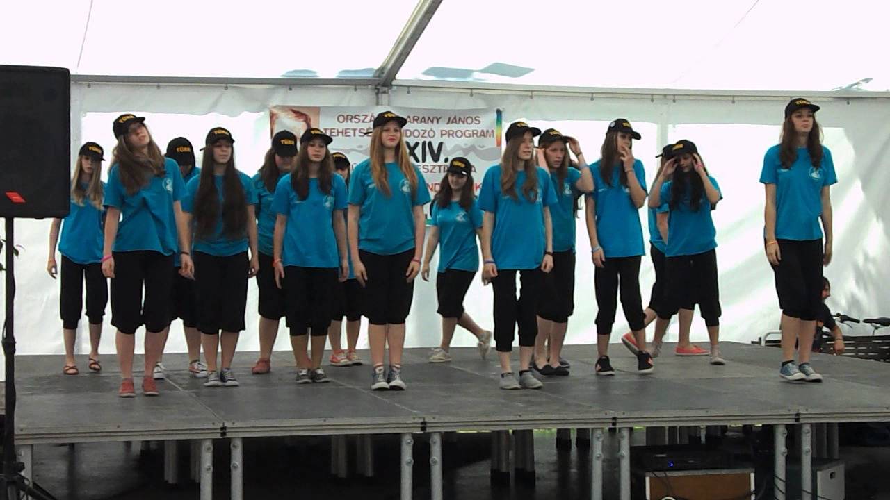 AJTP Művészeti Fesztivál - Pécs 2014, Türr aerobik - YouTube