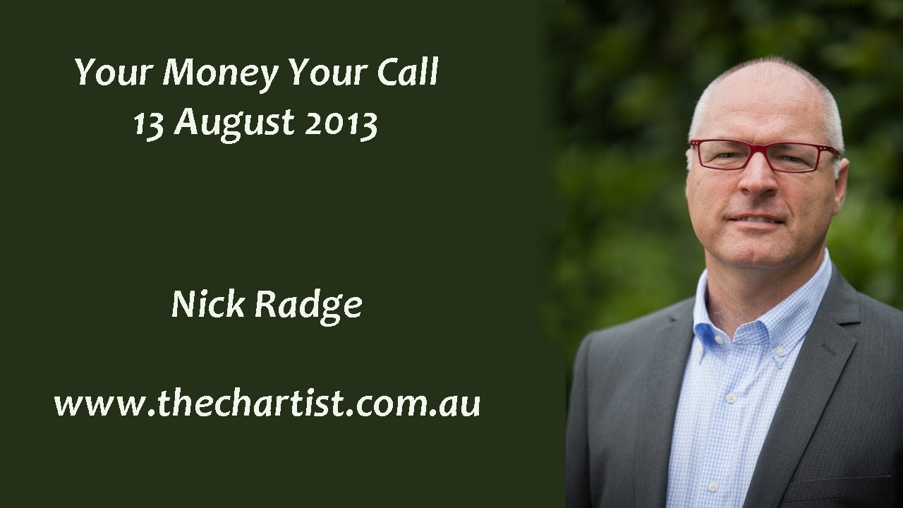 Your Money Your Call - Nick Radge, The Chartist. 13 Aug 2013 - YouTube