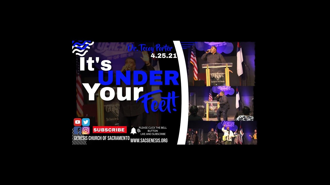 It’s Under Your Feet, Pastor T Sermon - YouTube