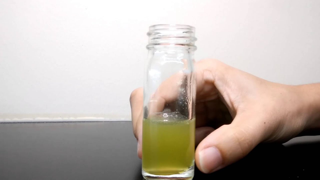 Flocculation test 1 - YouTube