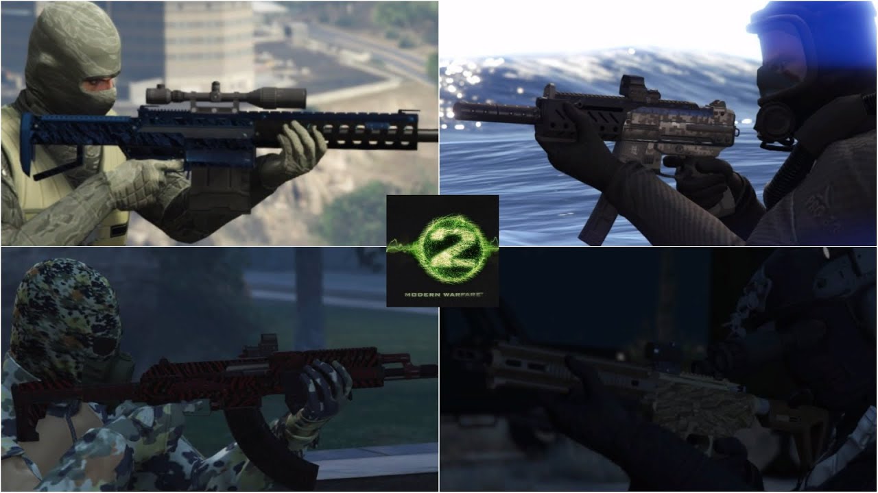 GTA 5 MK2 Skins Showcase (MW2 Remaster) - YouTube