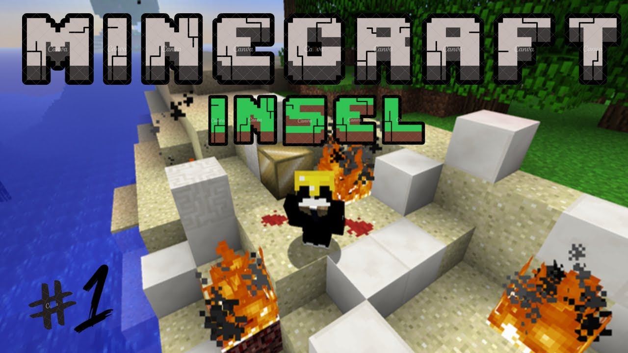 Minecraft Insel # 1 | Der vergrabene Schatz! - YouTube