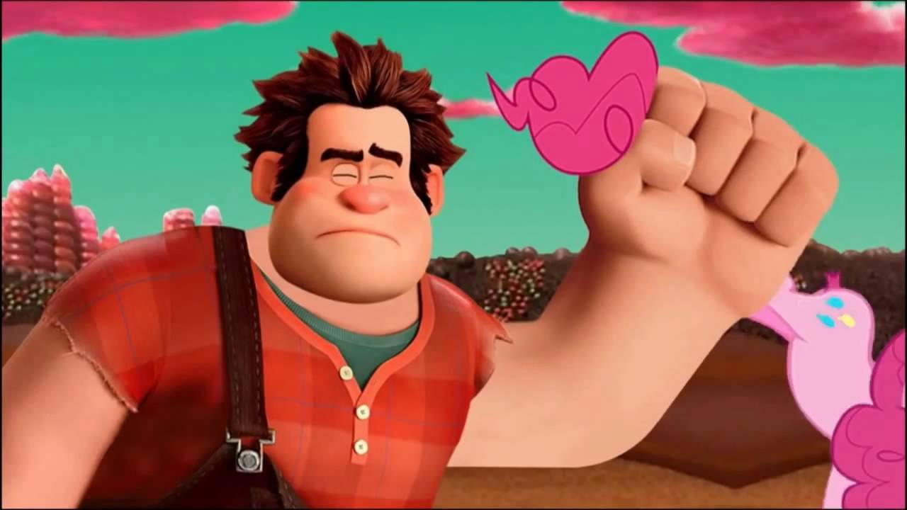 Ash Reacts to Wreck It Ralph meets mlp - YouTube