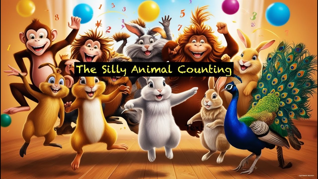 The Silly Animal Counting - YouTube