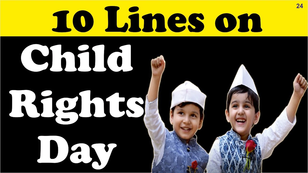 10 Lines on Child Rights Day in English || Child Rights Day || Teaching ...