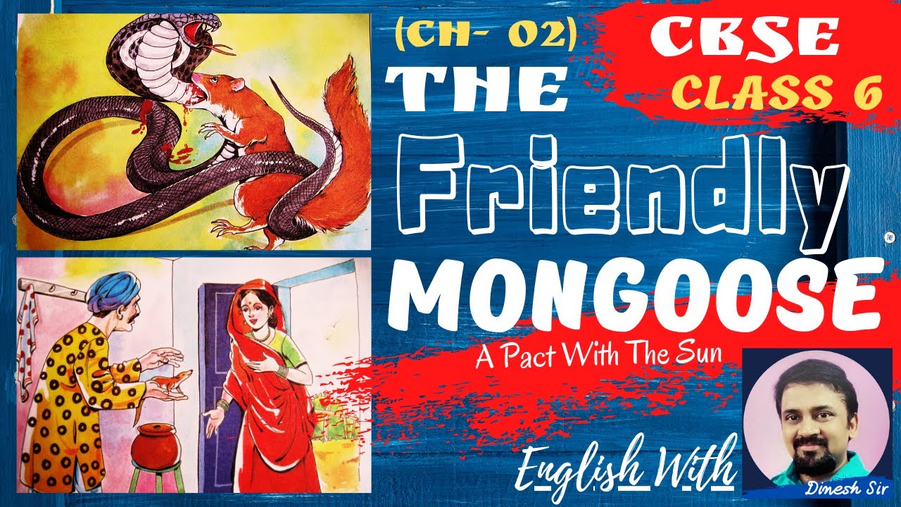 CH-02 I THE FRIENDLY MONGOOSE I CLASS 6 I ENGLISH I BOOK- A PACT WITH ...