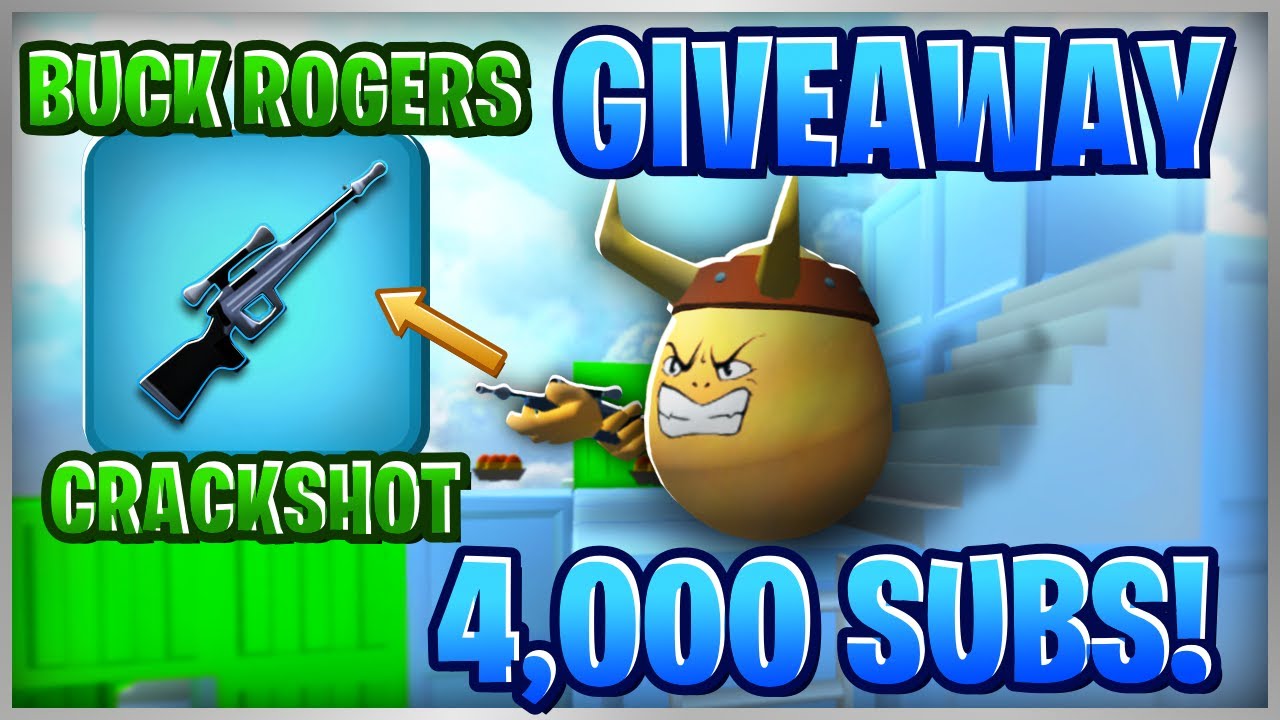 4,000 Subs & Buck Rogers Crackshot Giveaway! | Shell Shockers - YouTube