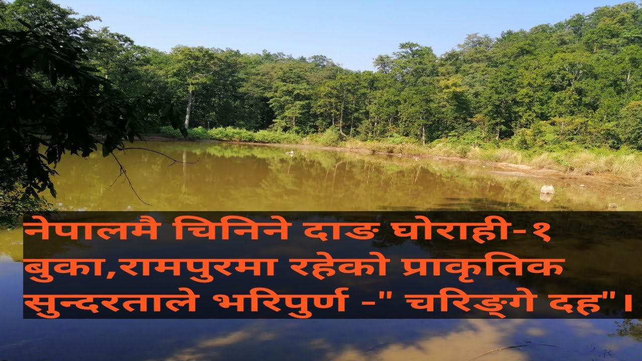 charinge daha.Dang Rampur.दाङ रामपुरमा रहेको प्राकृतिक सुन्दरताले ...